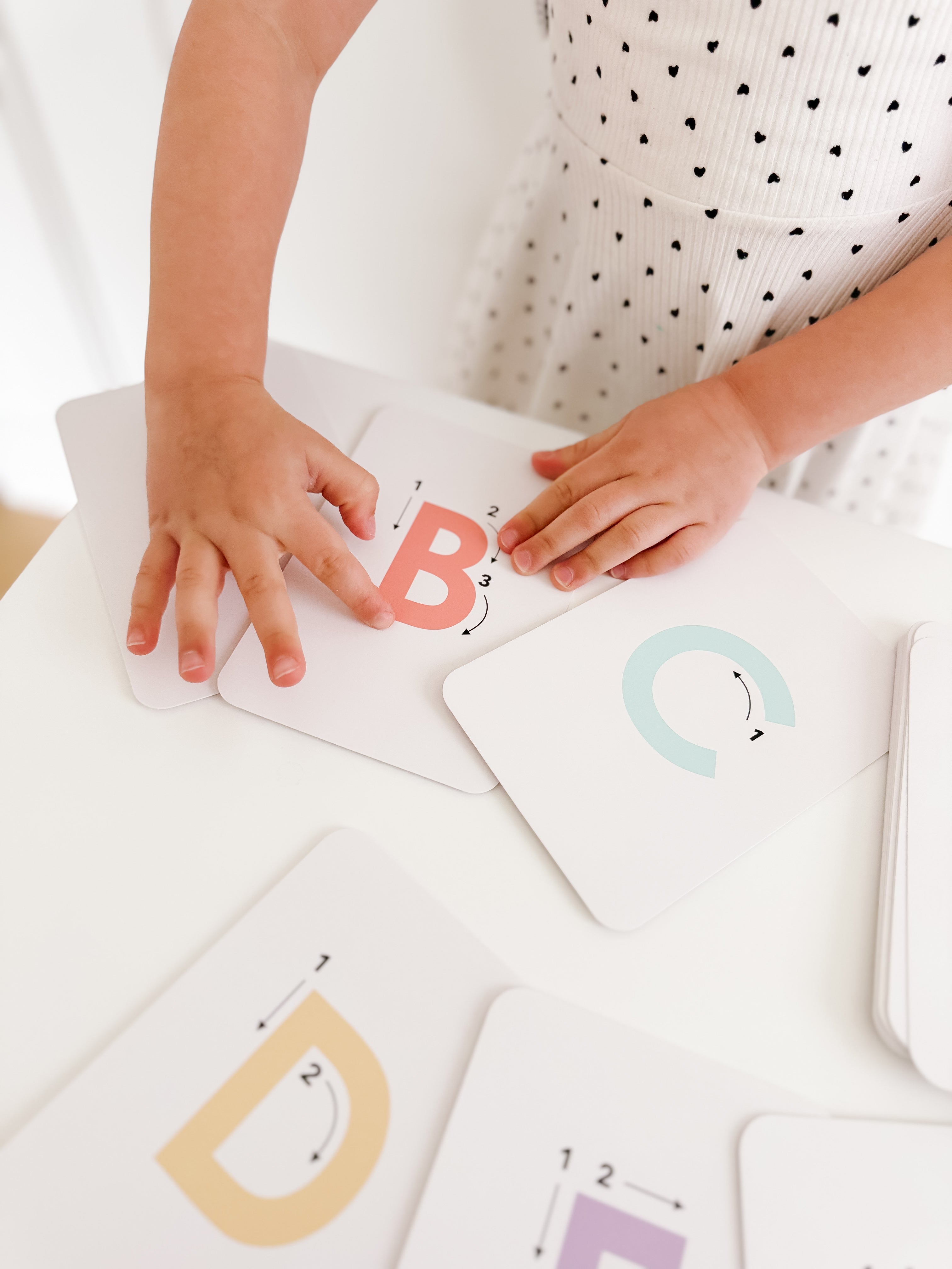 Letter Tracing Flashcards – Paiva Education